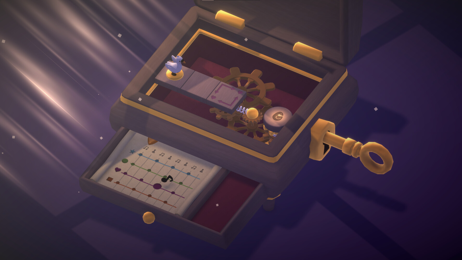 Swan Song is a musical clockwork puzzle game that’ll pull on your ...