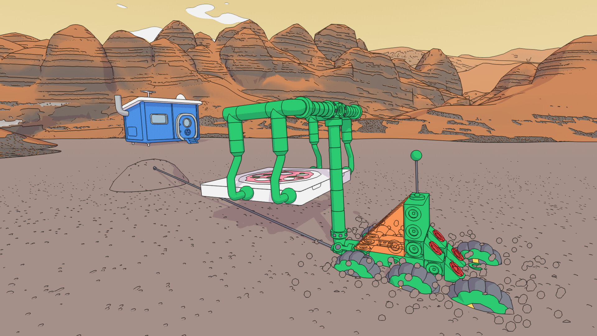 Design, build and pilot your very own rovers to deliver cargo in the 1. ...