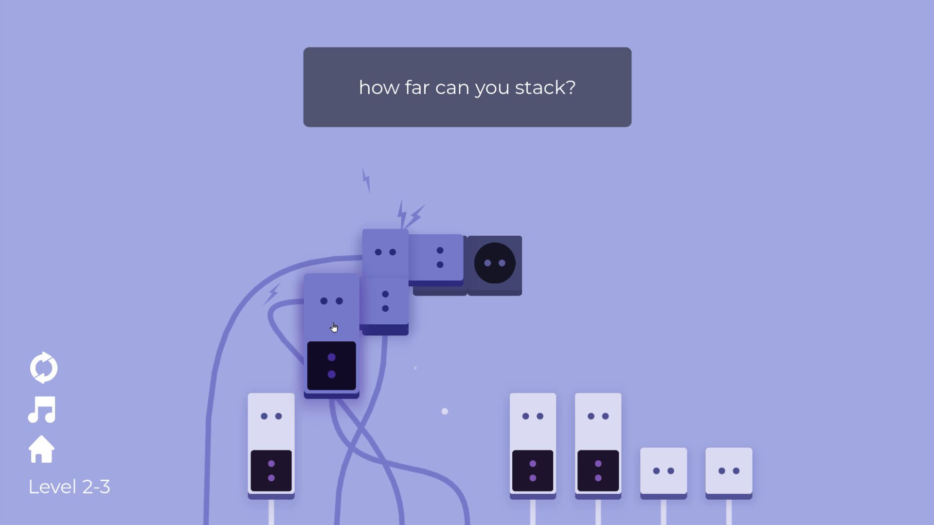 Plug It In is a cute puzzler all about organising your shameful bundle ...