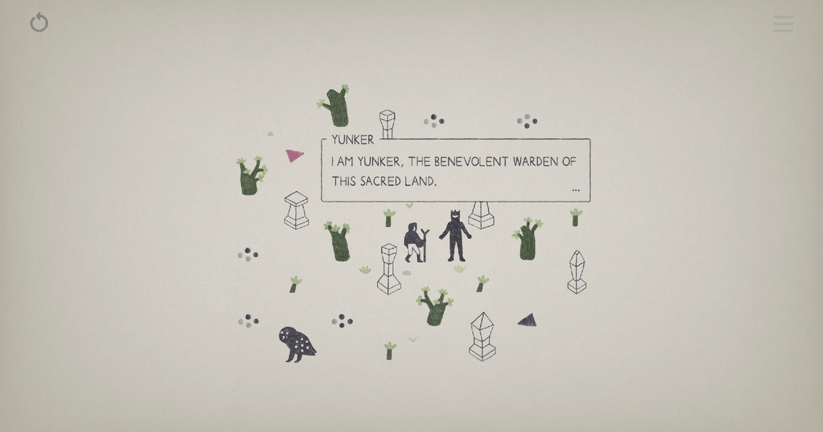 Wilderplace, a puzzle game where you assist to progress, is out now · Thinky Games