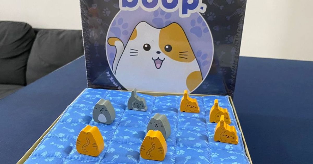 boop. — an adorable strategy board game about booping cats around ...