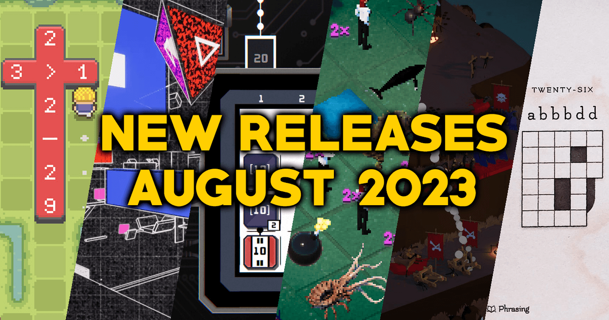 19 new thinky releases from August 2023 · Thinky Games