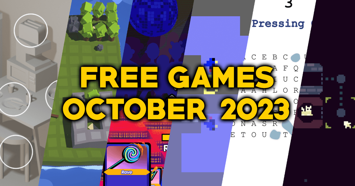 Free and experimental games from October 2023 · Thinky Games