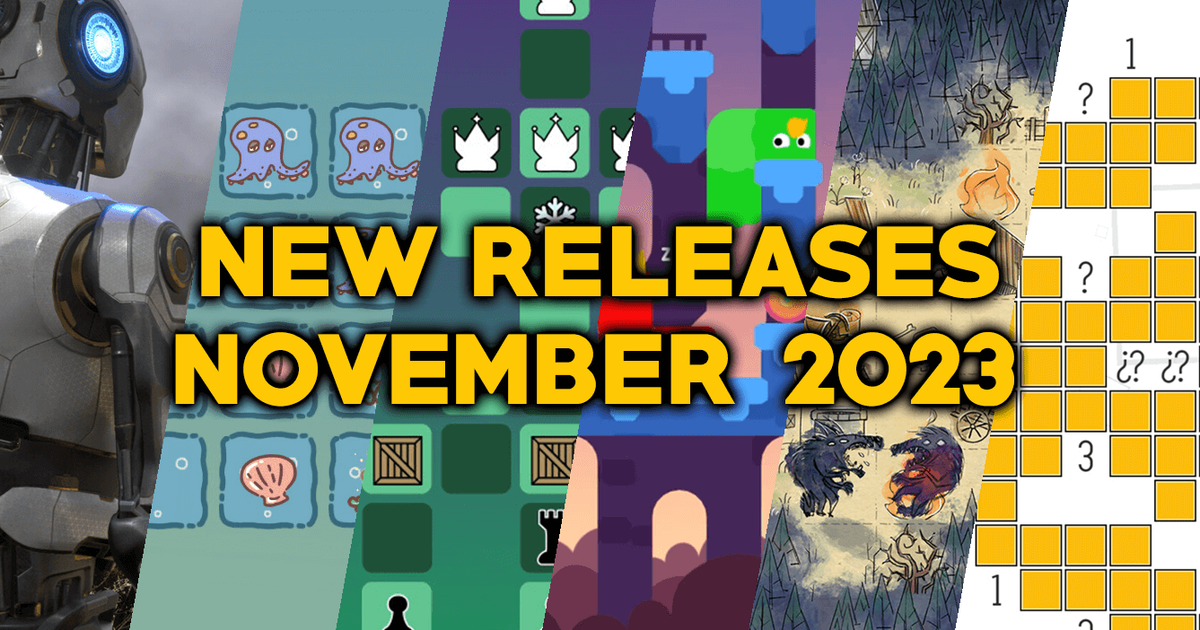 7 new thinky releases from November 2023 · Thinky Games