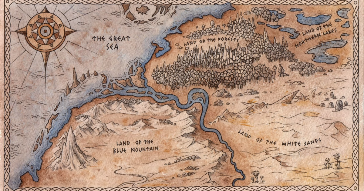 Decipher ancient languages in upcoming hand-painted adventure The Land ...