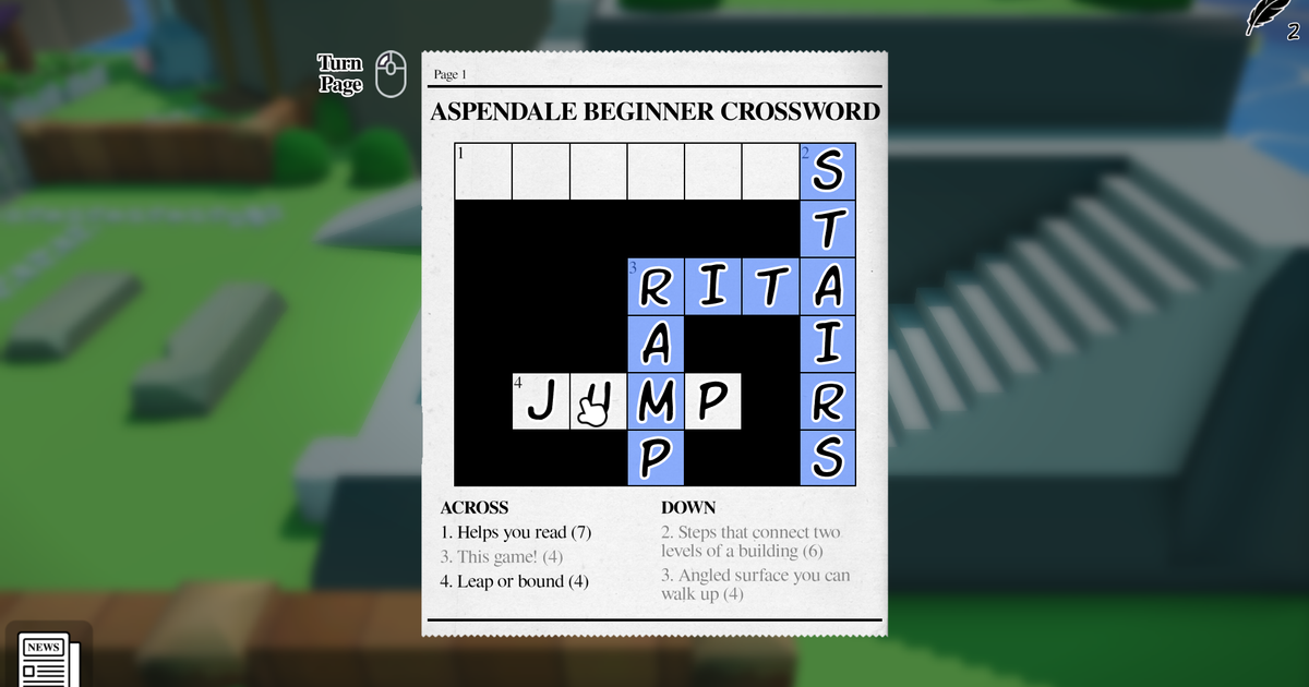 Word searches, crosswords, and gentle platforming combine in the ...