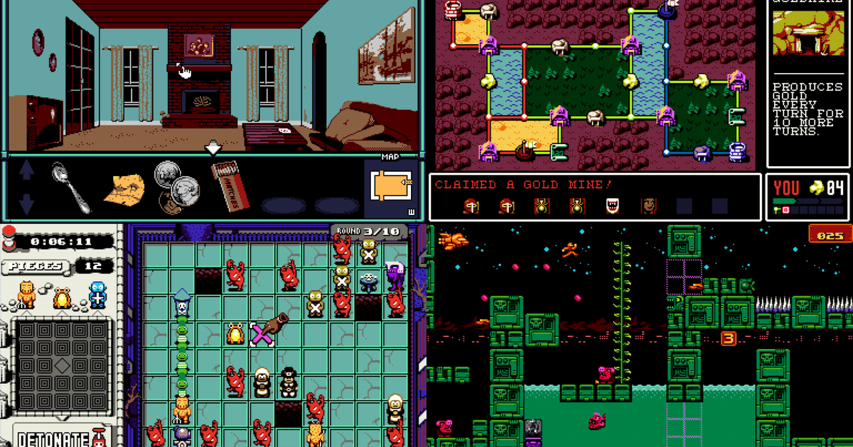 Retro game anthology UFO 50 holds a treasure trove of thinky games ...